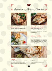 Menu - Cafe-bubamara